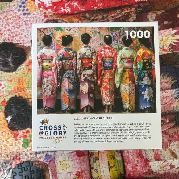 Cross and Glory | Games | Elegant Kimono Beauties Jigsaw Puzzle 00 Pieces | Poshmark